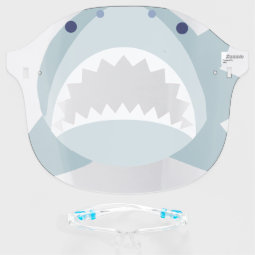 Open Mouth Shark Face Shield | Zazzle