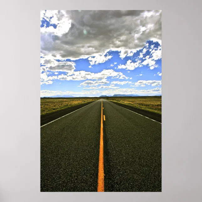 Open Road Poster | Zazzle