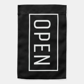 OPEN SIGN FLAG | Zazzle