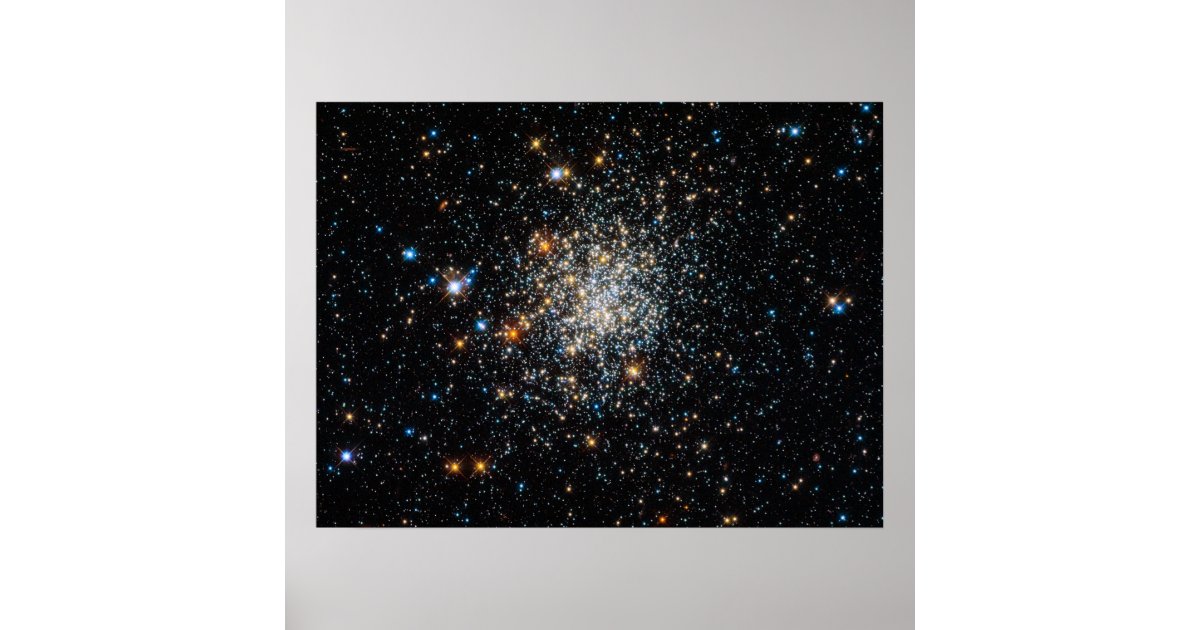 Open Star Cluster NGC 411 Poster | Zazzle