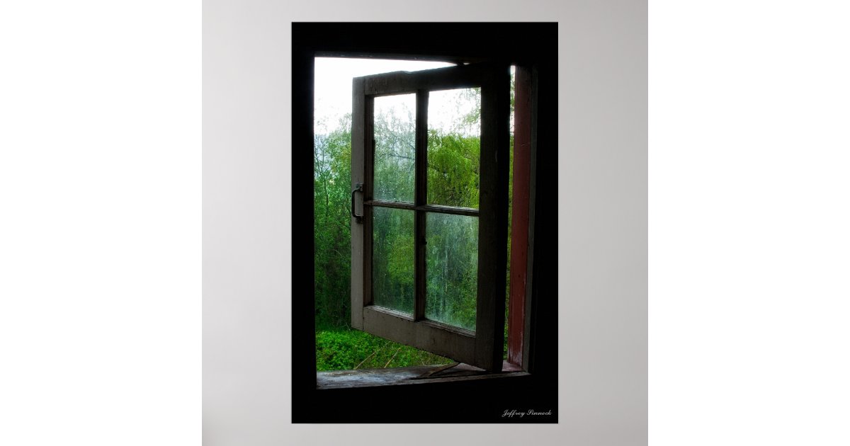 Open Window Poster | Zazzle