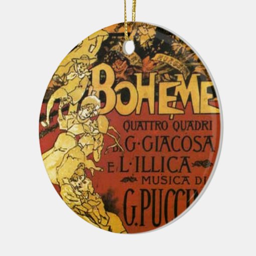 opera art ceramic ornament | Zazzle