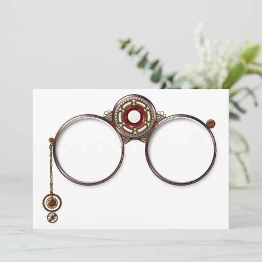 Opera glasses invitations | Zazzle