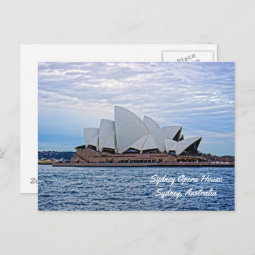Opera House - Sydney Australia Postcard | Zazzle