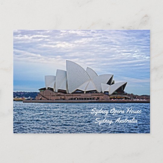 Opera House - Sydney Australia Postcard | Zazzle