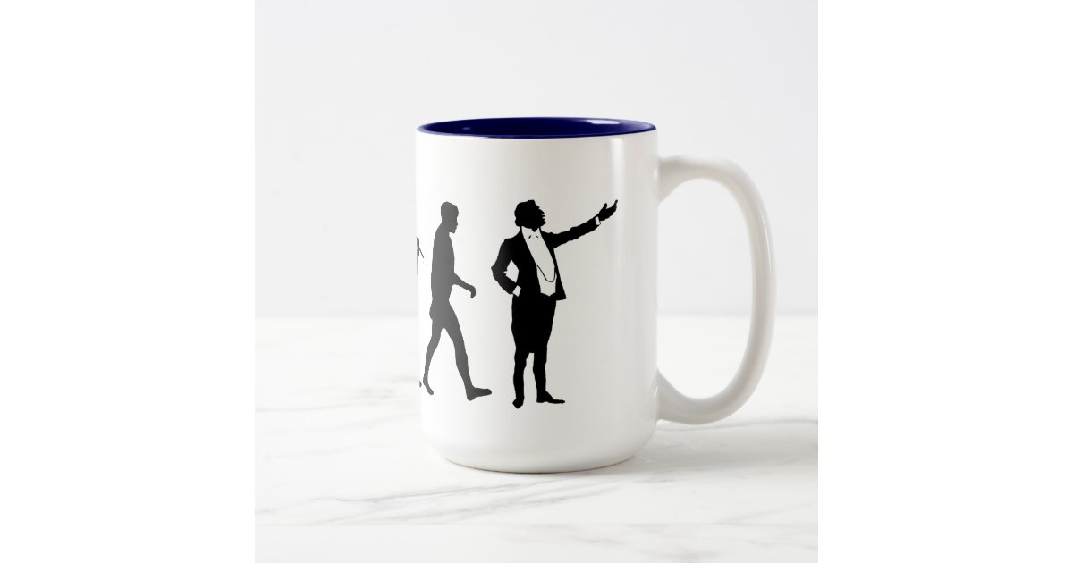 Opera singers and opera lovers singing gifts Two-Tone coffee mug | Zazzle