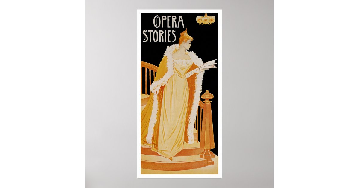 Opera Stories Poster | Zazzle