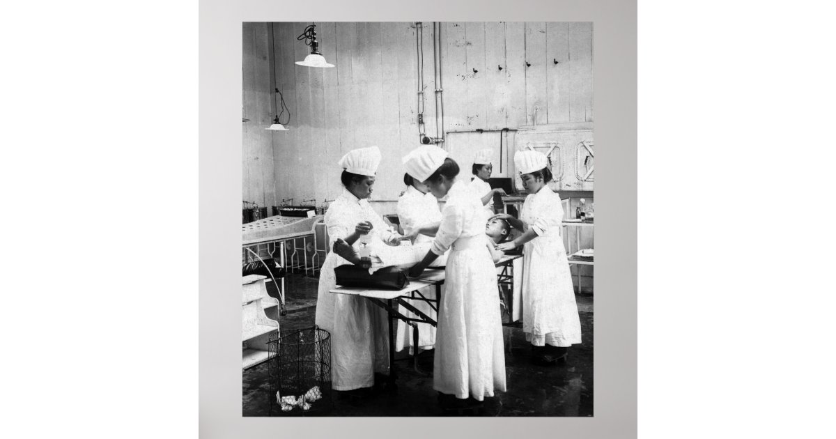 Operating Room - Japan: 1905 Poster | Zazzle