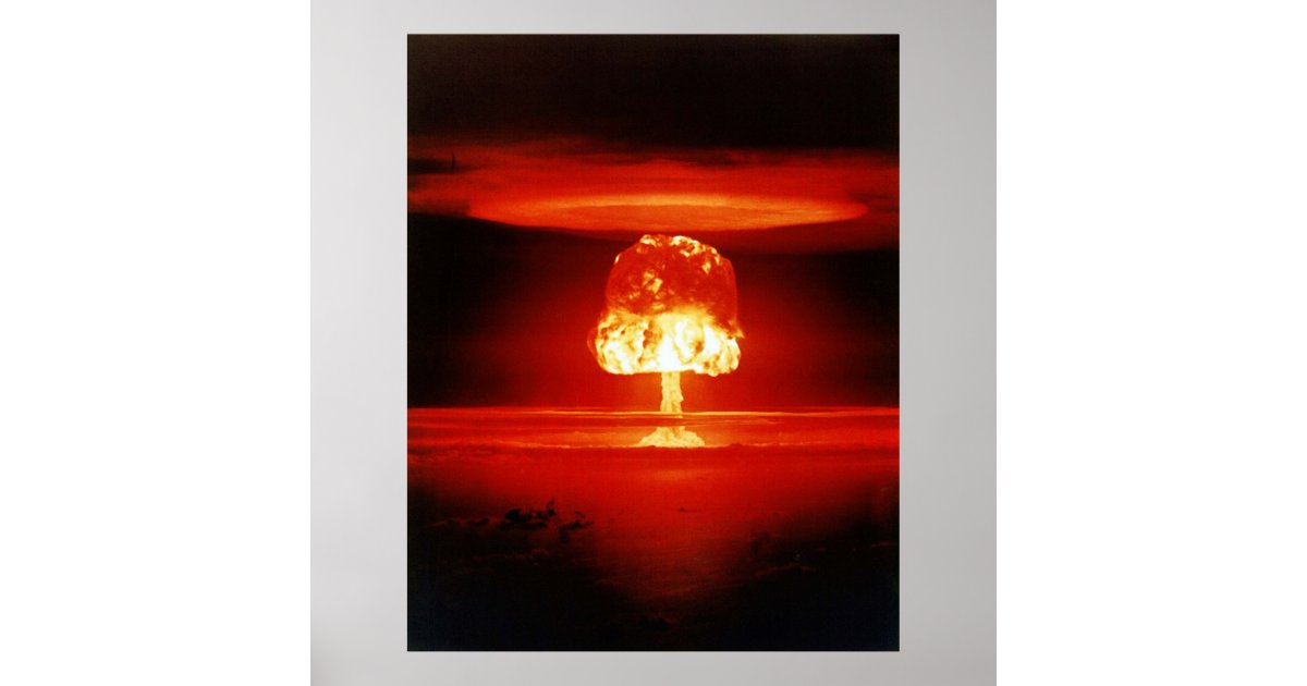 Operation Castle 11 Megaton ROMEO Event Atomic Poster | Zazzle