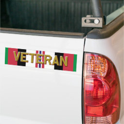 Operation Enduring Freedom Veteran Bumper Sticker | Zazzle