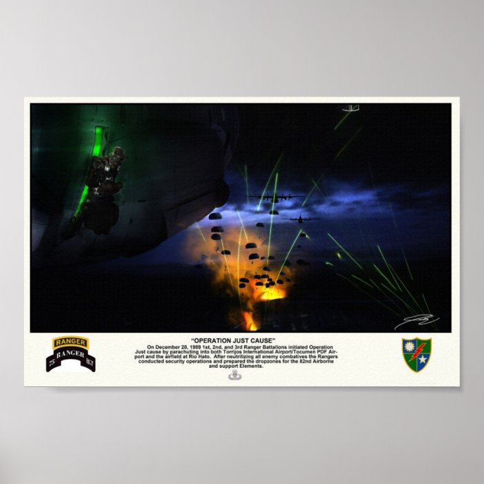 Operation Just Cause Poster | Zazzle.com