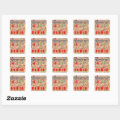 Operation on a wounded soldier square sticker | Zazzle