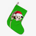 Opossum Christmas Stocking | Zazzle