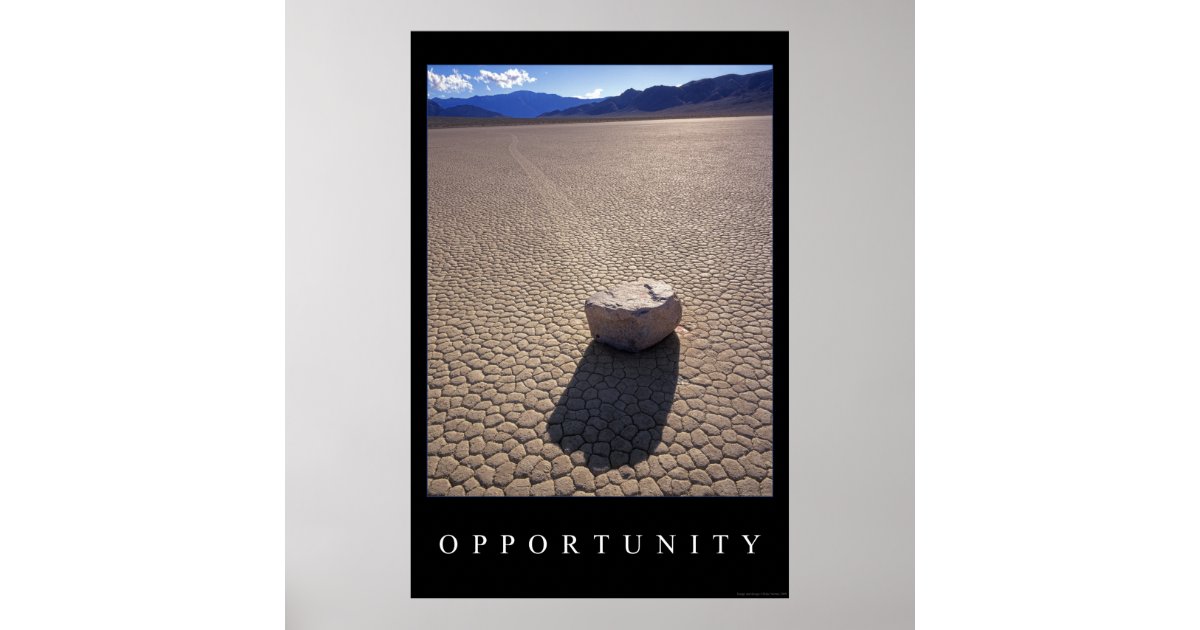 Opportunity Poster | Zazzle