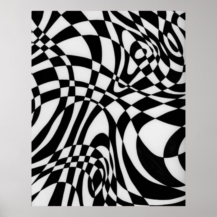 Optic #1 by Michael Moffa Poster | Zazzle