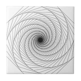 Optical Illusion Ceramic Tiles | Zazzle