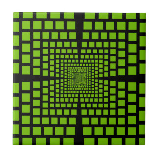 Optical Illusion Ceramic Tiles | Zazzle