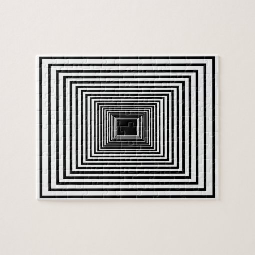 Optical Illusion Frustrating Jigsaw Puzzle | Zazzle