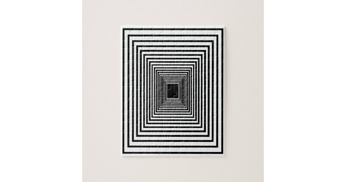 Optical Illusion Frustrating Jigsaw Puzzle | Zazzle