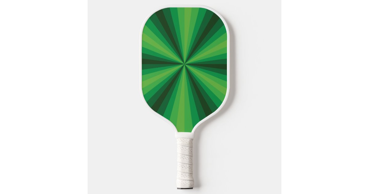 Optical Illusion Green Pickleball Paddle | Zazzle