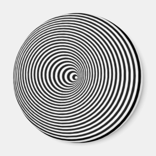 Optical Illusion Magnet | Zazzle.com