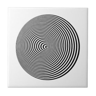 Optical Illusion Ceramic Tiles | Zazzle
