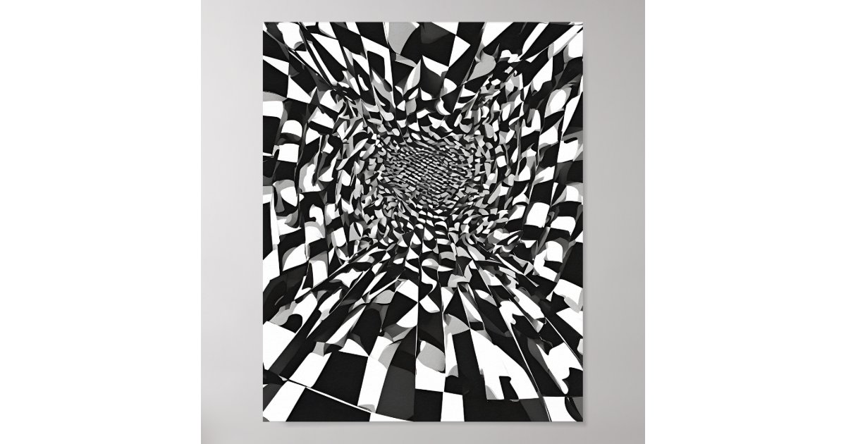 Optical Illusions Poster | Zazzle