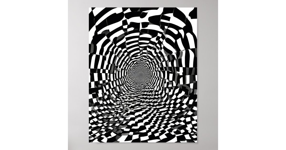 Optical Illusions Poster | Zazzle