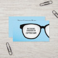 Optician Colorful Eyeglasses Business Card | Zazzle
