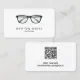 Optician Optometrist Custom QR Business Card | Zazzle