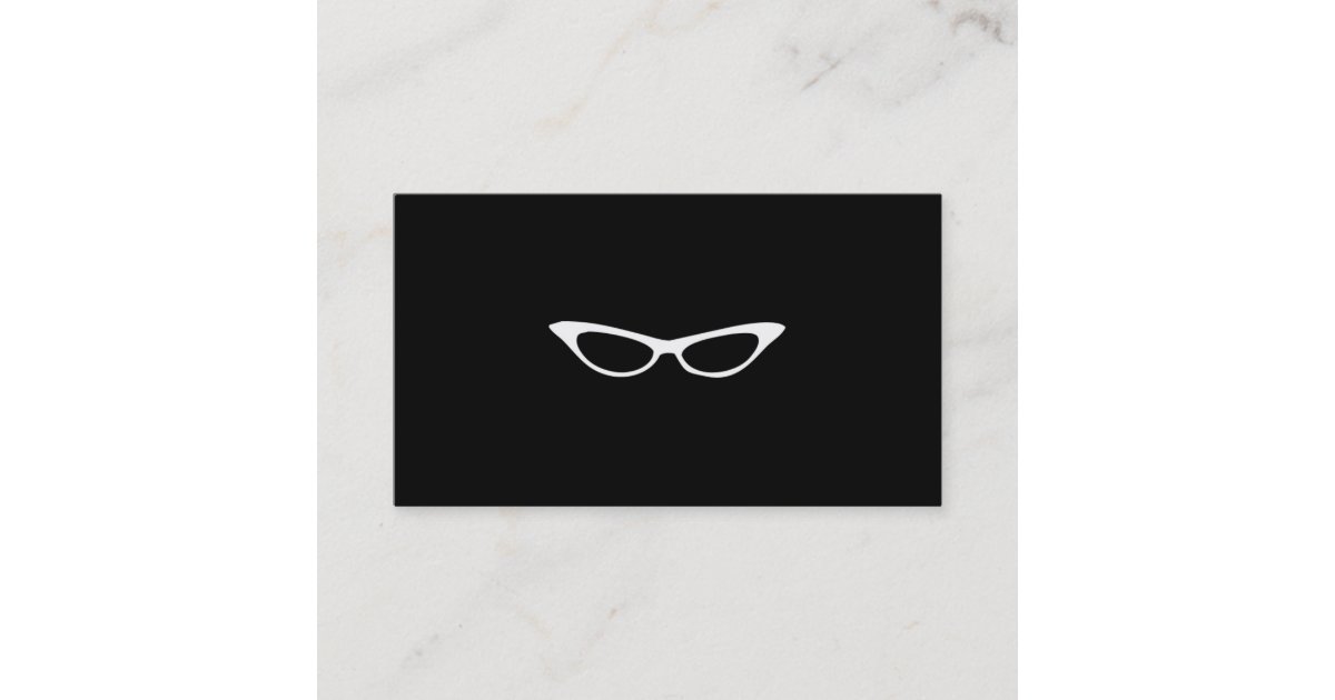 Optometrist Business Card | Zazzle