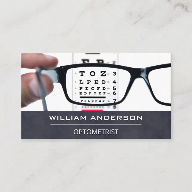 Optometrist | Eye Specialist Business Card | Zazzle