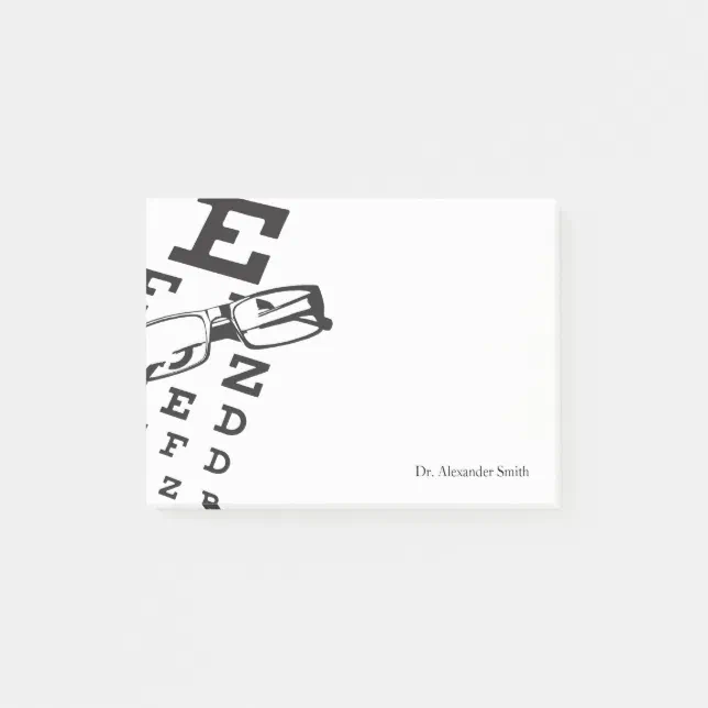 Optometrist ı Post it Note | Zazzle