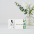 Optometrist Ophthalmologist Eye Business Card | Zazzle