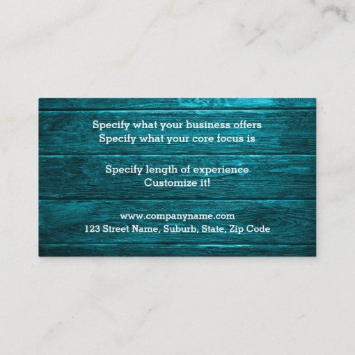 Optometrist optics optician glasses rustic business card | Zazzle