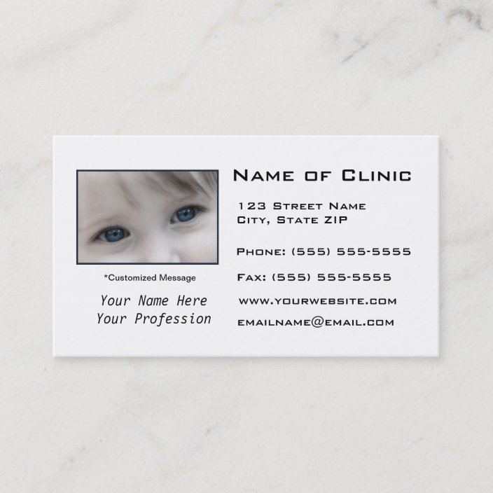 Optometrist Optometry Eye Exam Appointment Card | Zazzle.com