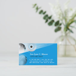 Optometrist Optometry Eyes Business Card | Zazzle
