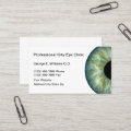 Optometrist Professional Business Cards | Zazzle