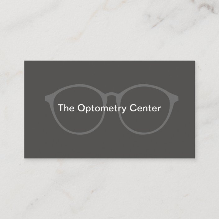 Optometry Business Card Design | Zazzle.com