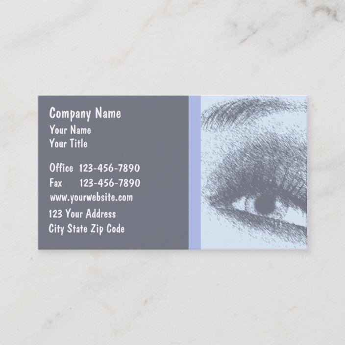 Optometry Business Cards | Zazzle.com