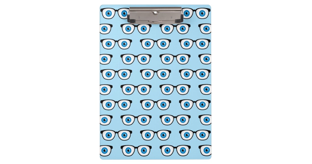 Optometry Eyes Clipboard | Zazzle