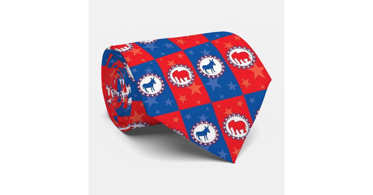 OPUS Democrats and Republicans Tie | Zazzle