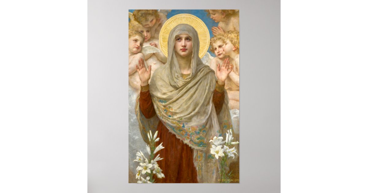 Ora Pro Nobis , William Bouguereau Poster | Zazzle