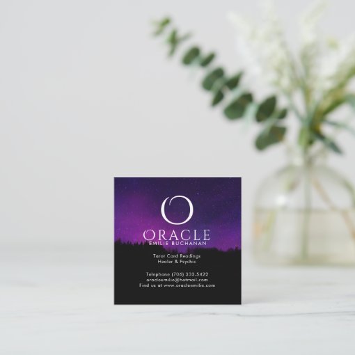 Oracle and Psychic Business Cards | Zazzle