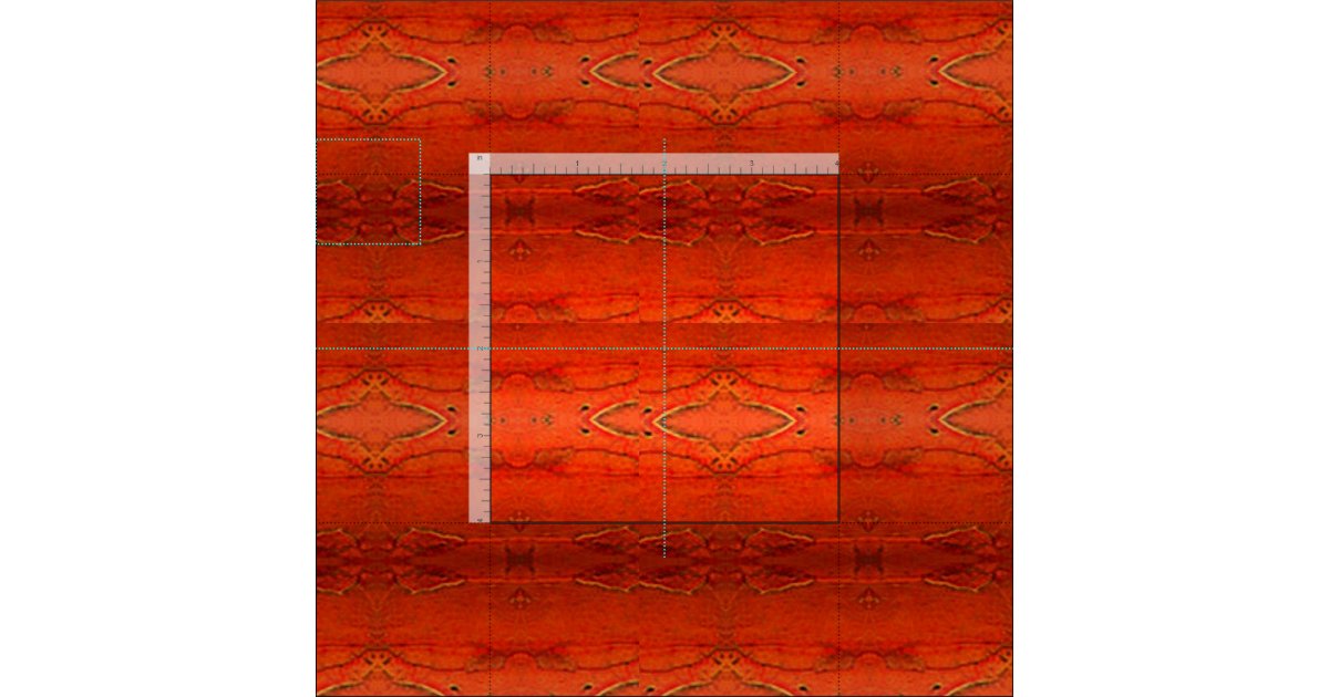 Orange Aztec Pattern Fabric | Zazzle