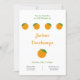Orange Birthday Invitation | Zazzle