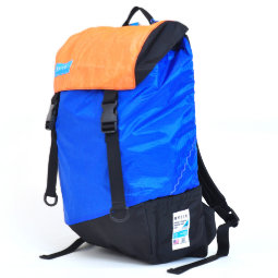 Orange & Blue Discover Pack Backpack | Zazzle