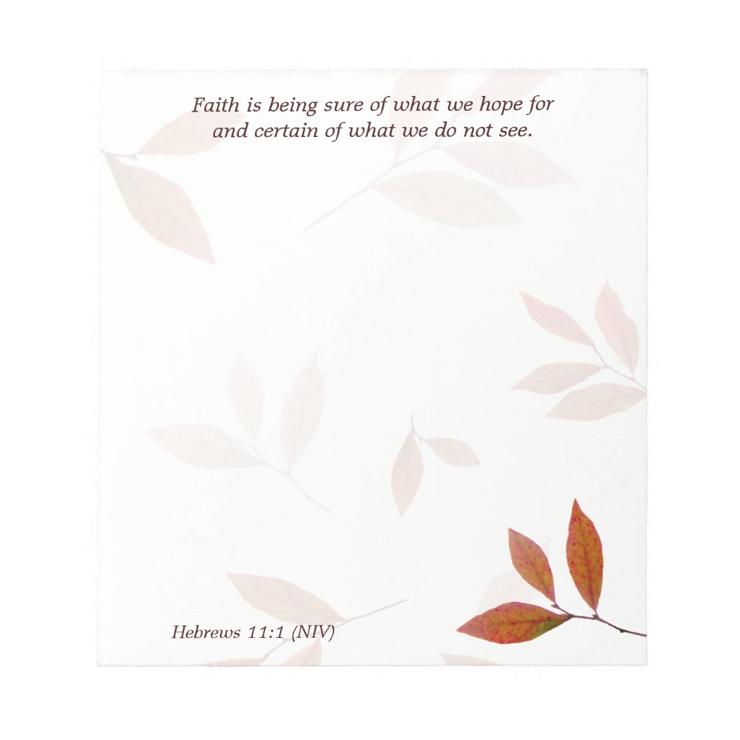 Orange Branches, Faith Verse Christian Note Paper | Zazzle