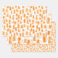 Orange Cat Wrapping Paper Sheets | Zazzle