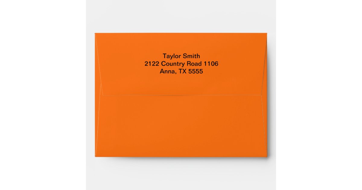Orange Envelopes | Zazzle